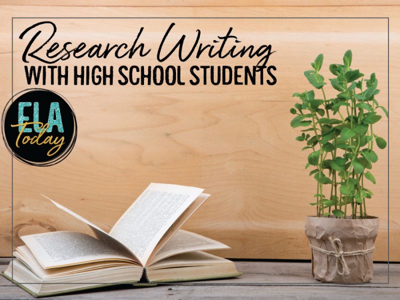 Teaching Research Papers with High School Students – ELA Today